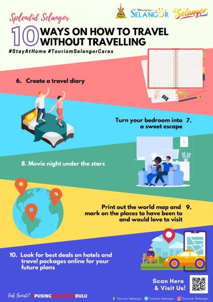 10 WAYS TO TRAVEL WITHOUT TRAVELLING - Tourism Selangor