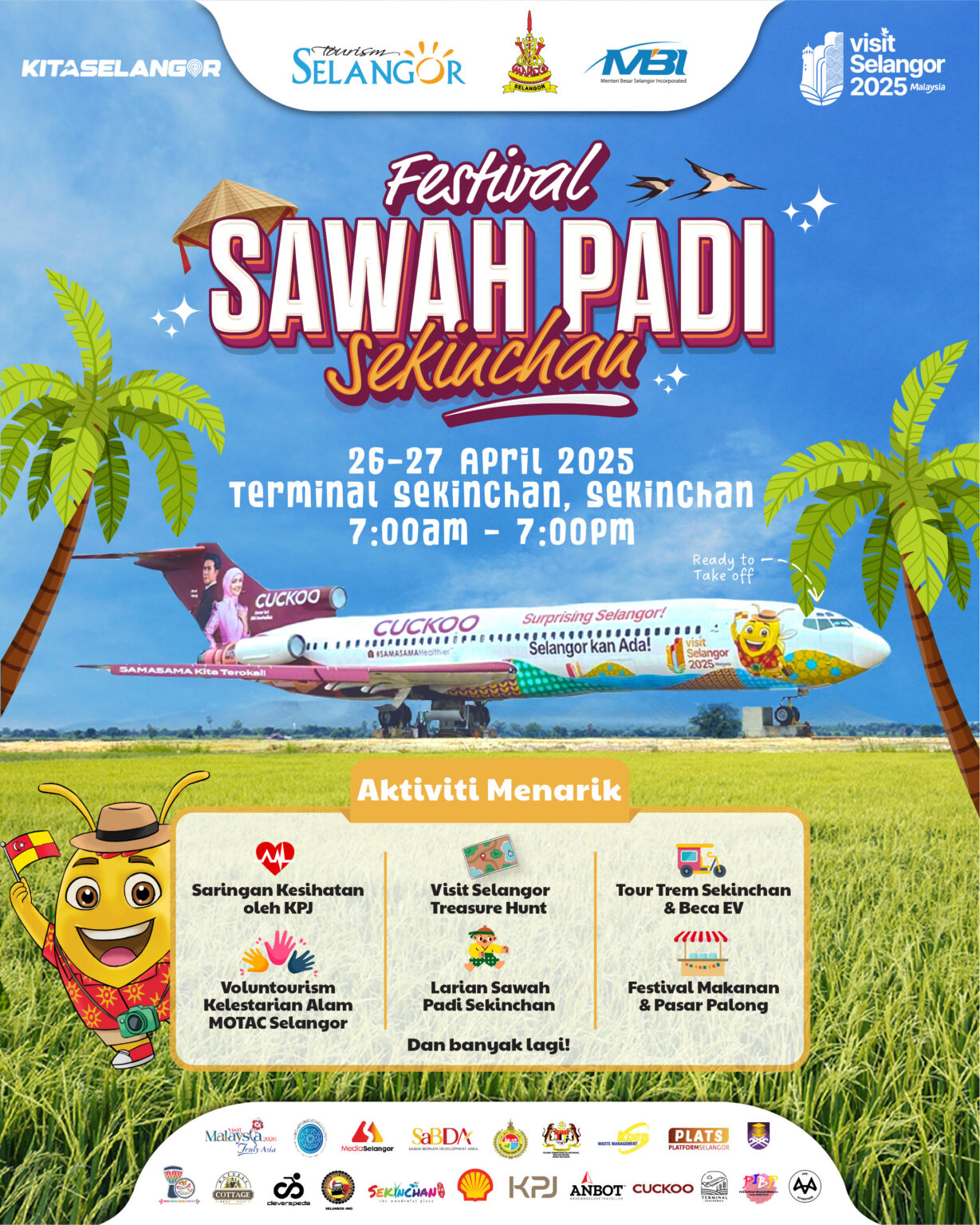 LET’S GO TO THE SEKINCHAN PADDY FESTIVAL 2025! - Tourism Selangor