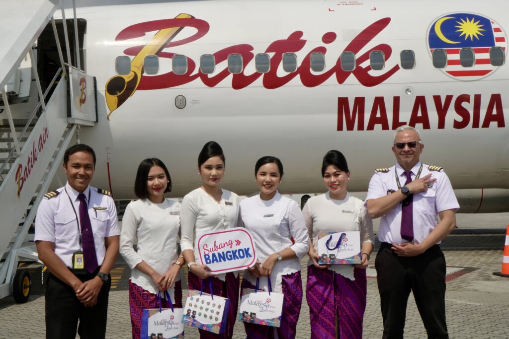 Batik Air Launches First International Service From Subang With Bangkok ...